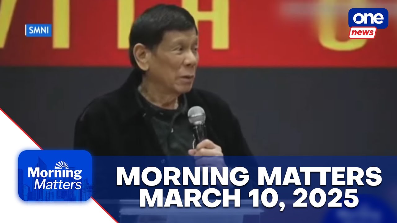 Duterte on alleged ICC arrest warrant: I did everything for Filipinos ...
