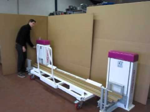 BLOKSMA • Synchron-Hubgerät • Synchronic lifter - YouTube