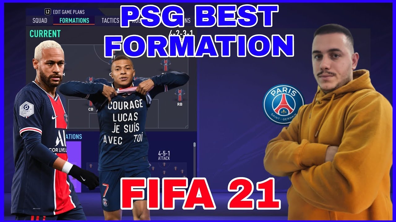 PSG (2) - BEST FORMATION, CUSTOM TACTICS & PLAYER INSTRUCTIONS! FIFA 21 ...