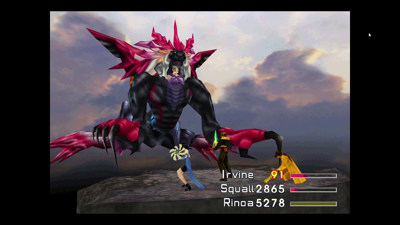 Ultimecia boss fight - FFVIII (Steam) - YouTube