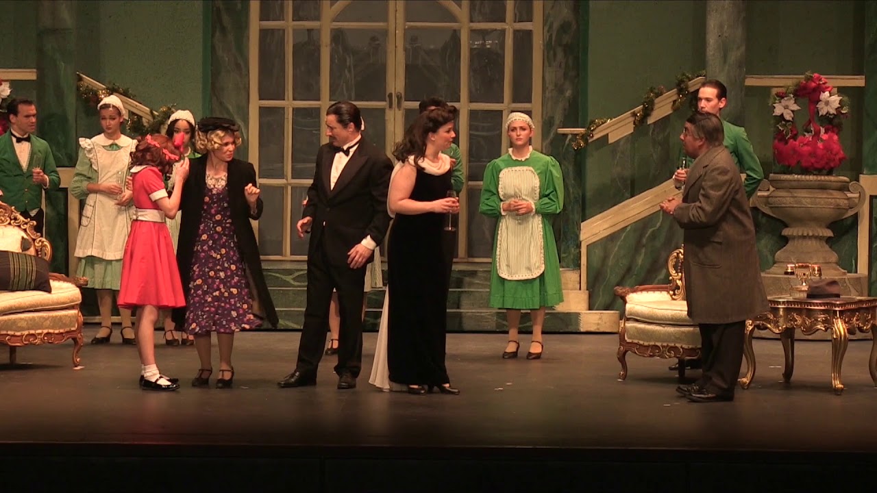 Ralph and Shirley Mudge Scene from ANNIE the Musical 2018 - YouTube