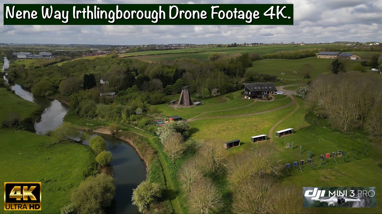 Exploring Nene Way Irthlingborough | Breathtaking Drone View in 4K ...