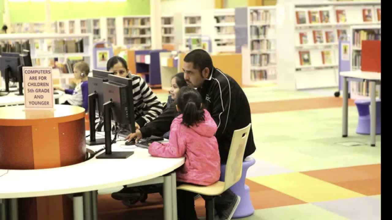 Take a Tour of McAllen Public Library - YouTube