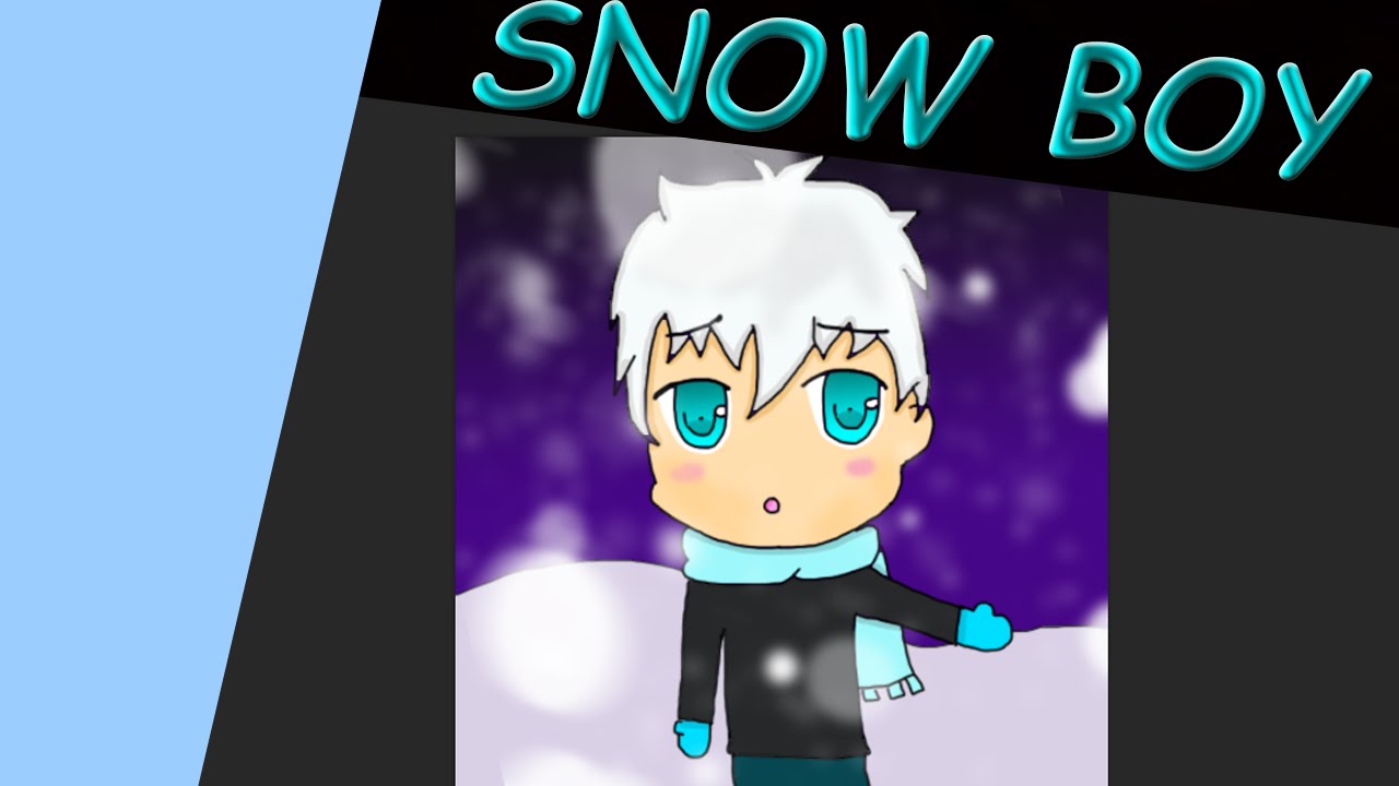 Chibi Snow Boy-SpeedArt [MERRY CHRISTMAS!] - YouTube