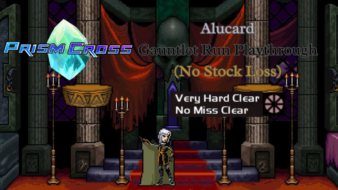 Prism Cross - Alucard (Castlevania) Gauntlet Run Playthrough (No Stock ...