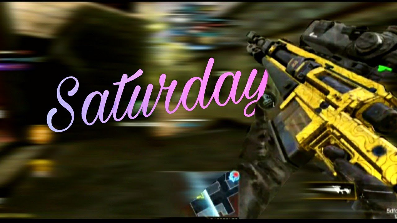 saturday | CODM montage - YouTube