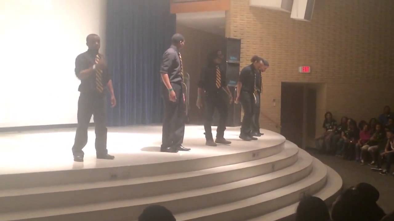 Phi Rho Eta Stepping at Rep Your Org - YouTube