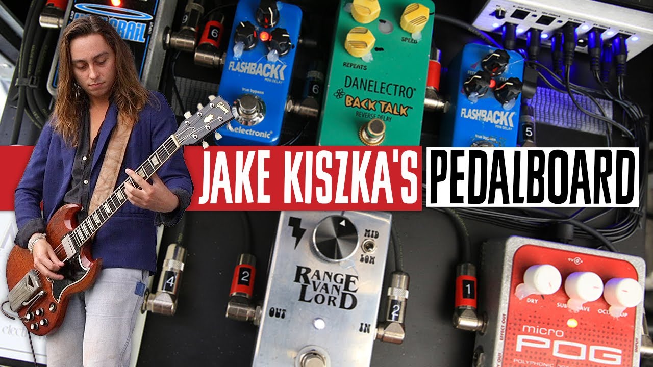 Jake Kiszka's Pedalboard in Stereo | Rig Rundown Trailer - YouTube