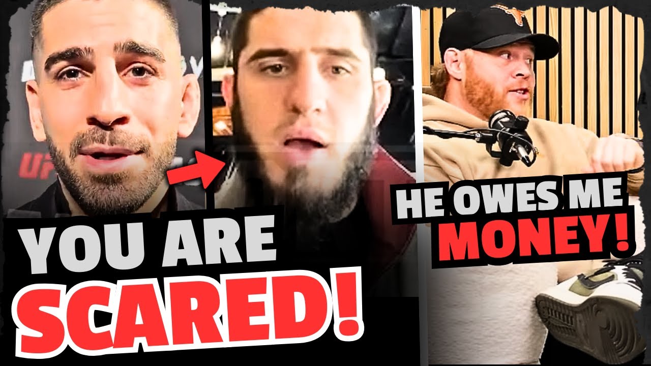 Ilia Topuria says Islam Makhachev is SCARED? Sean Strickland OWES MONEY ...