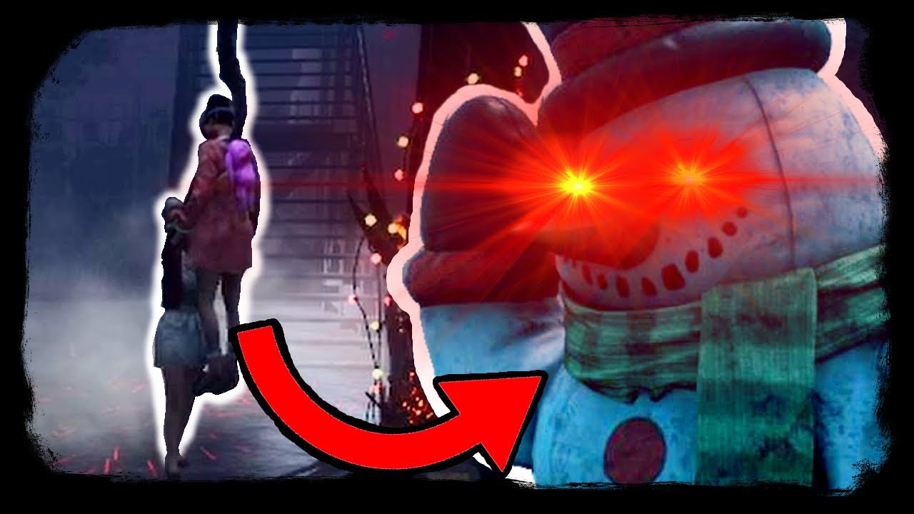 Facecamping as a SNOWMAN in DBD - YouTube