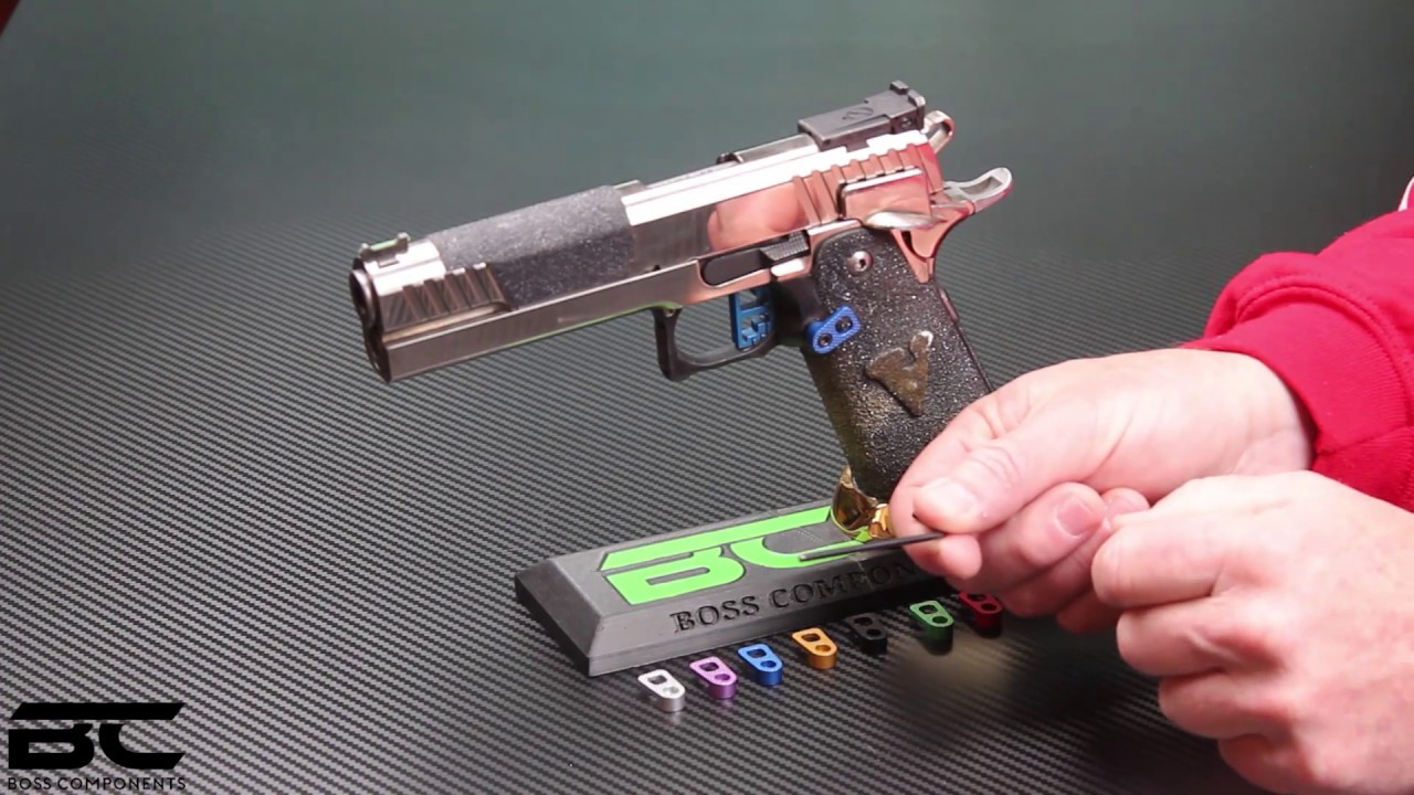 2011 Extended Magazine Release Button Installation. - YouTube