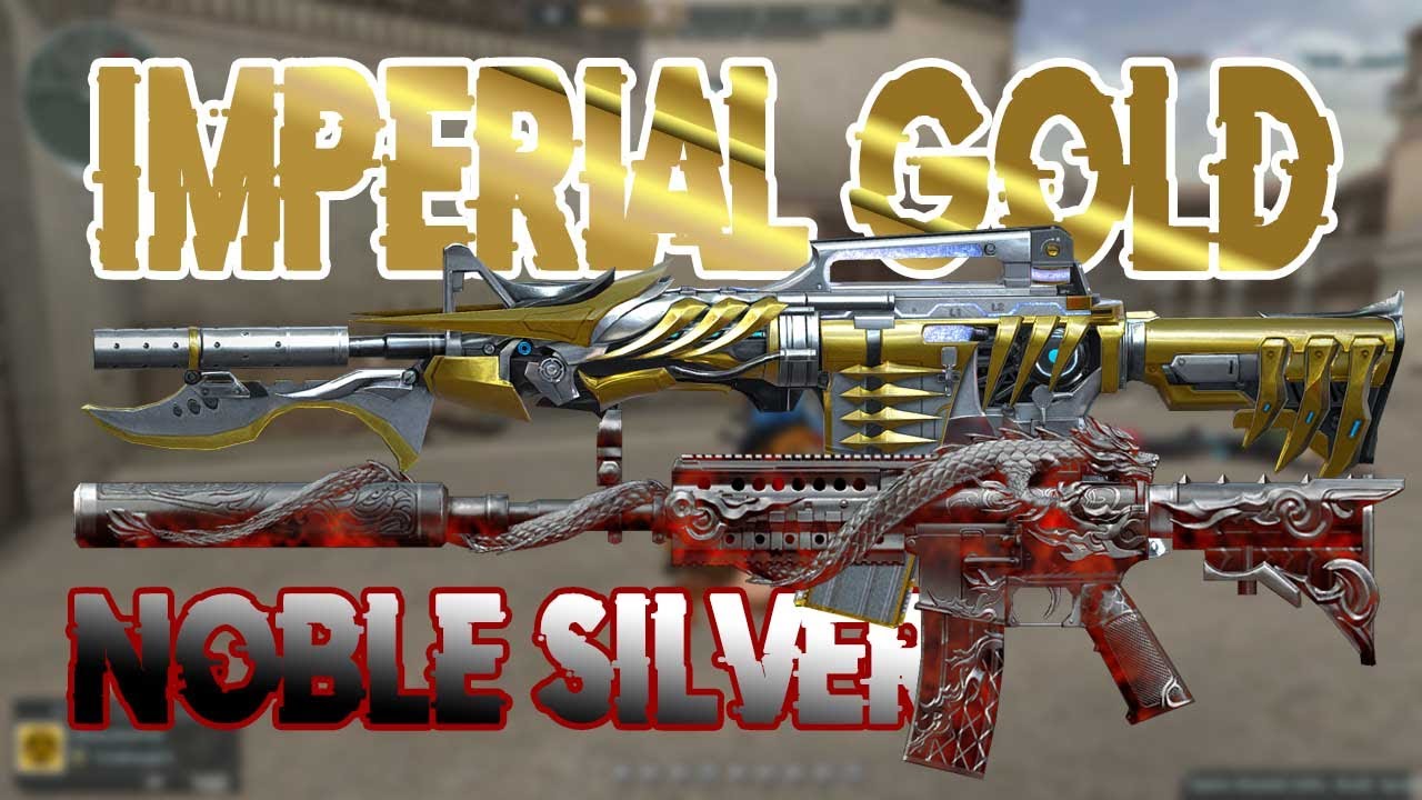 Crossfire PH | M4A1-Xs-R.D6 - Noble Silver & M4A1-S-P.B - Imperial Gold ...