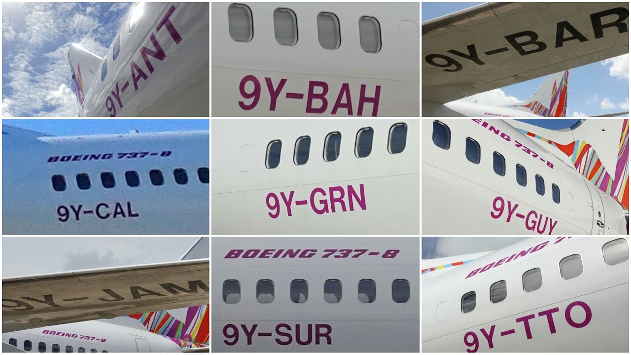 Hangar Spotting 127: The Complete Caribbean Airlines 737 MAX Fleet ...