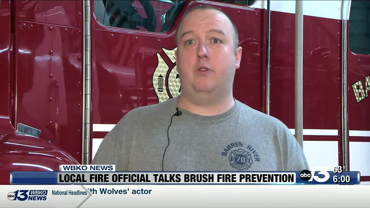 Local Fire Official Talks Brush Fire Prevention - YouTube