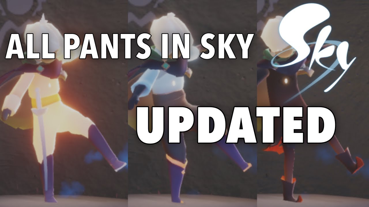 ALL PANTS IN SKY | UPDATED | Sky Children of The Light | Complete ...