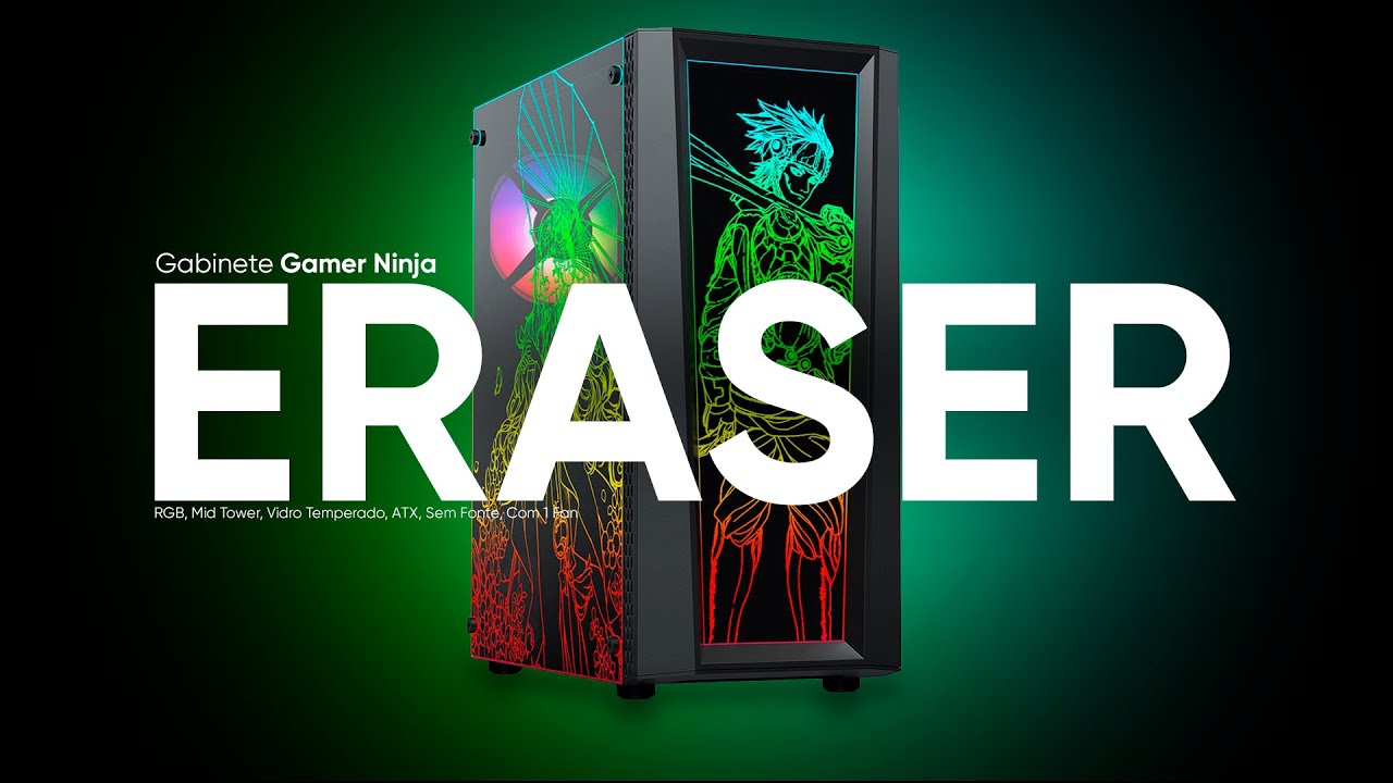O SEU SETUP PRECISA DO ESTILO E DESEMPENHO QUE SÓ O GABINETE GAMER ...