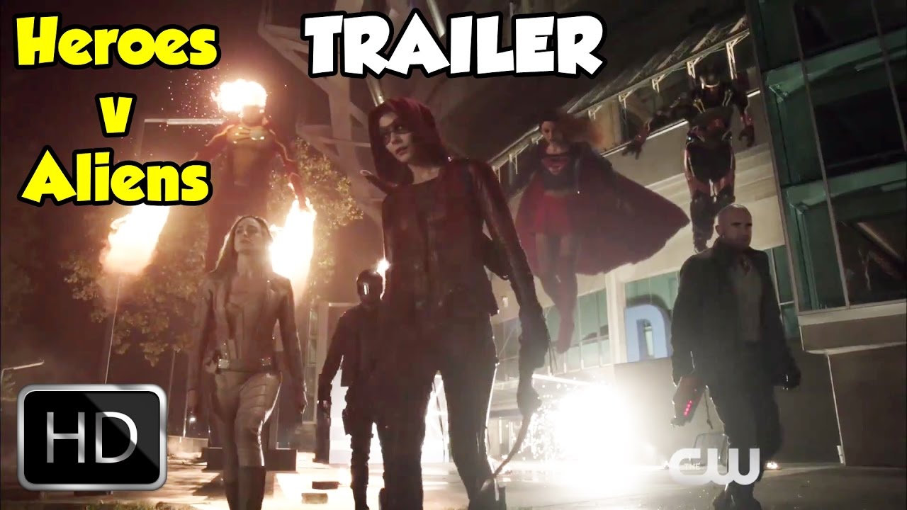 Heroes v Aliens Trailer #2 (HD) Crossover - YouTube
