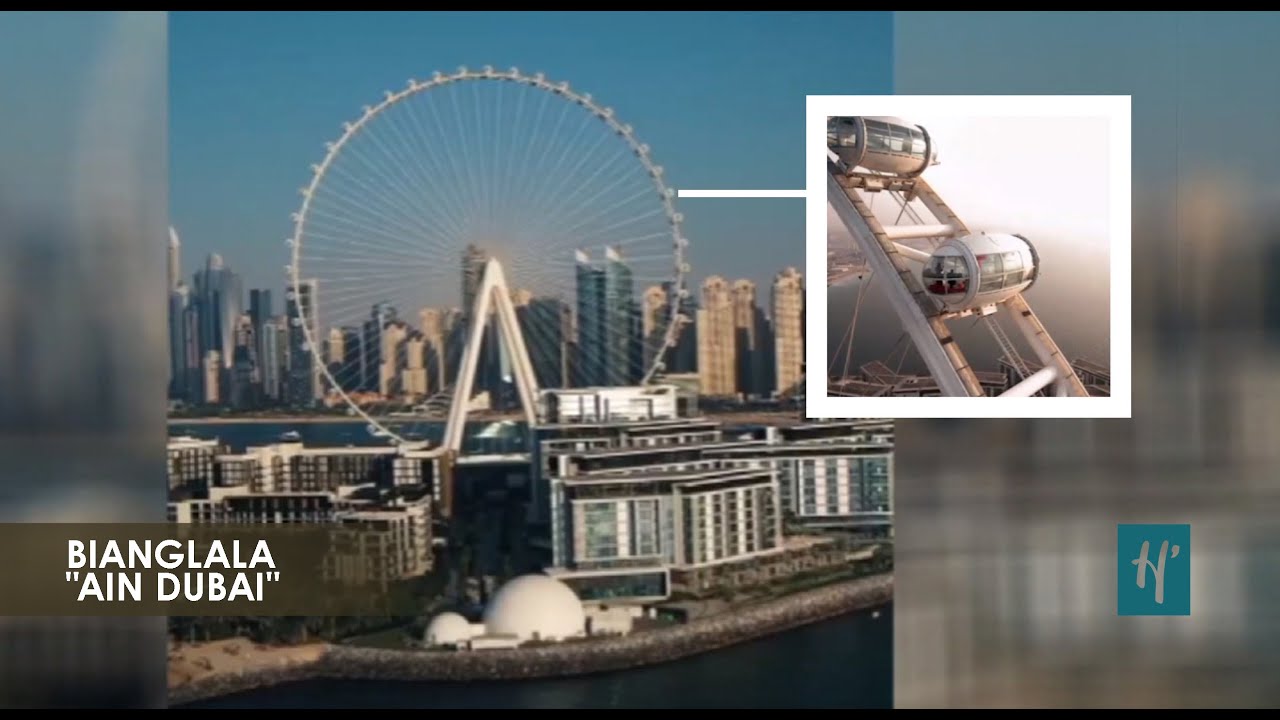 Baru Dibuka, Megahnya Bianglala Terbesar dan Tertinggi di Dunia! - YouTube