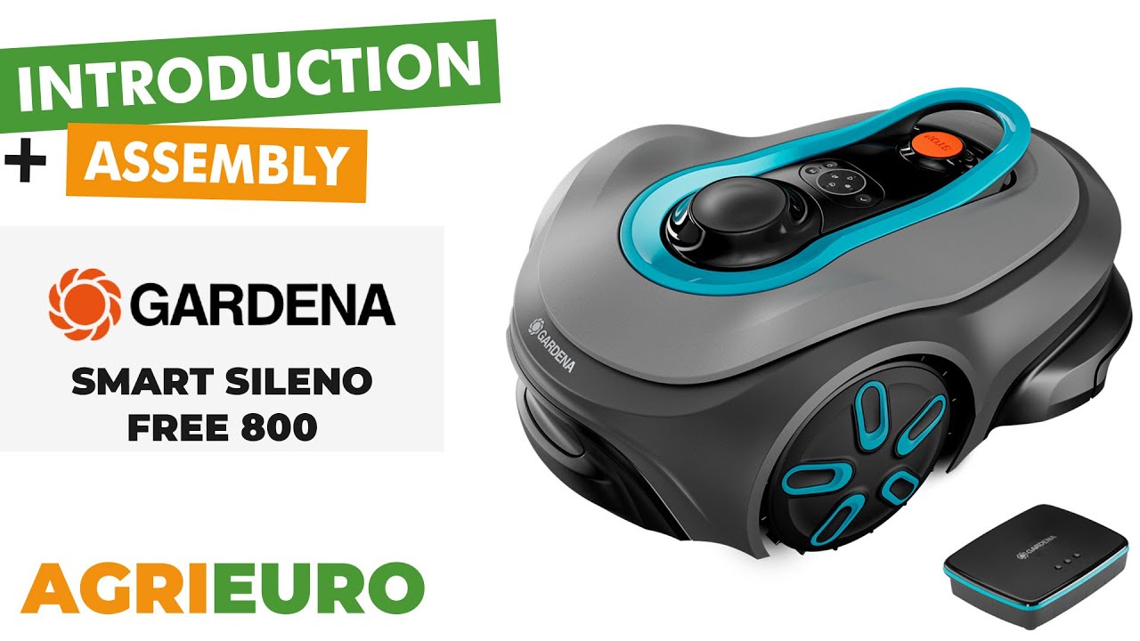 Gardena Smart SILENO Free 800 - Lawn Mower Robot - Presentation and ...