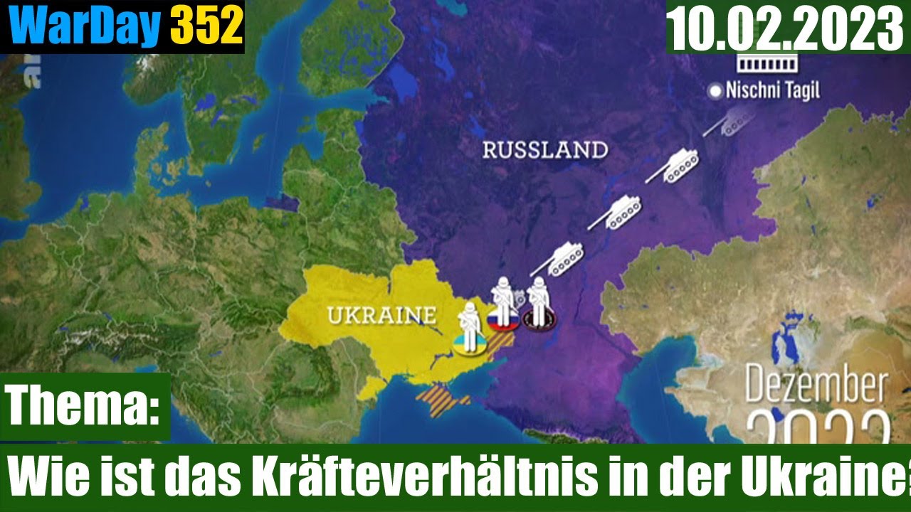 🟢 WarDay 352 - Vor Russlands Offensive: Wie ist das Kräfteverhältnis ...