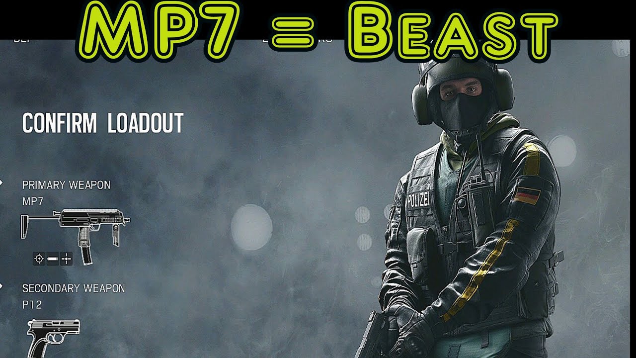 Rainbow Six Siege Multiplayer Gameplay #3:MP7 Beast - YouTube
