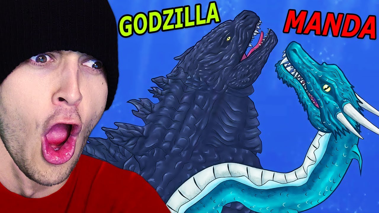 Reacting to GODZILLA vs MANDA! - YouTube