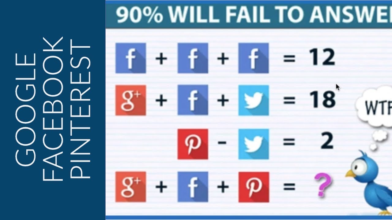 ENGLISH AUDIO | GOOGLE FACEBOOK PINTEREST PUZZLE | SOCIAL MEDIA PUZZLE ...