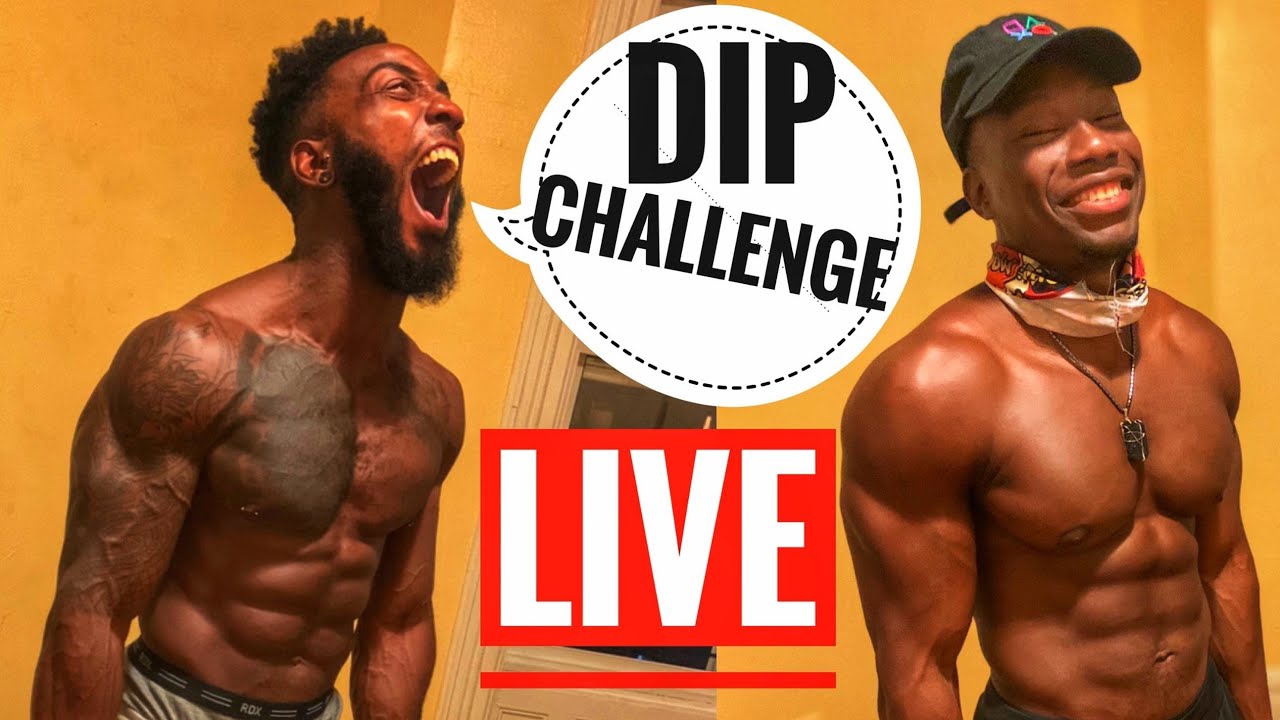 Dip Challenge | 1253 Dips | Broly vs Goku | @gokupump - YouTube