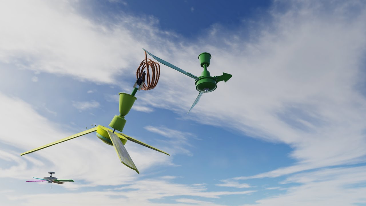 Ceiling FAN Revolutionized Like Never Before! Roblox Ceiling Fans - YouTube