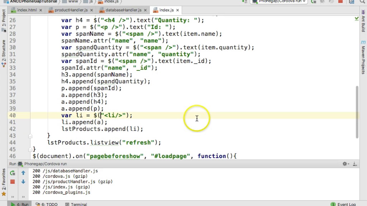 Enabling Filterable Feature For The Jquery Mobile List View Tutorial