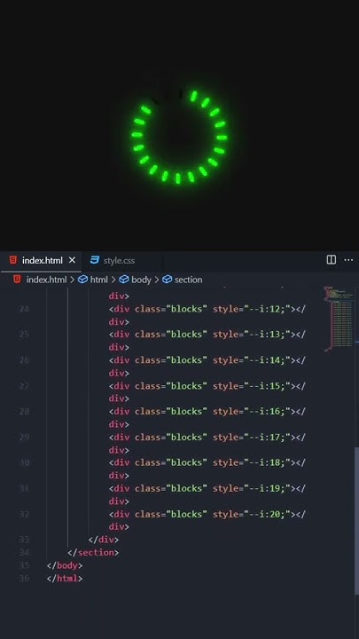 How To Create A Lights style html and css coding #mkchohan developer 👍 - YouTube