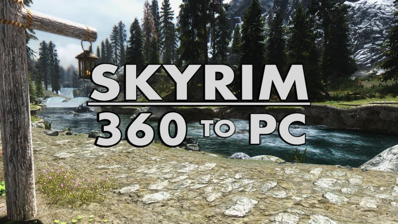 Changing Skyrim 360 to PC (Ultra Realistic Mods)! - YouTube