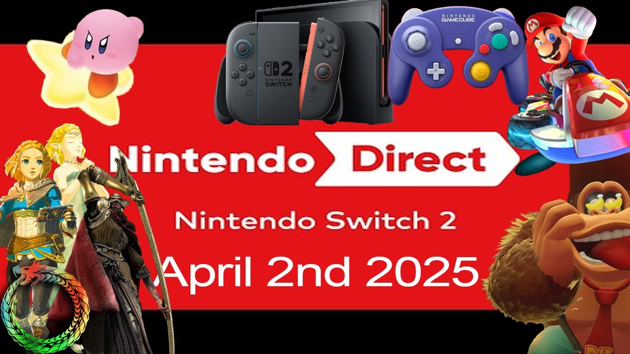 Nintendo Switch 2 Direct April 2nd 2025 Reaction - YouTube