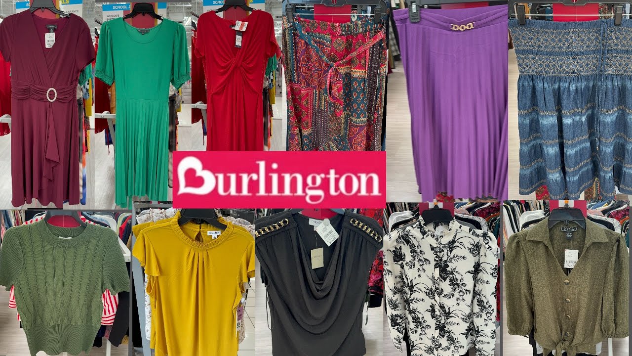 BURLINGTON CLOTHES‼️DRESSES BLOUSES/TOPS & SKIRTS FOR LESS |SHOP WITH ...