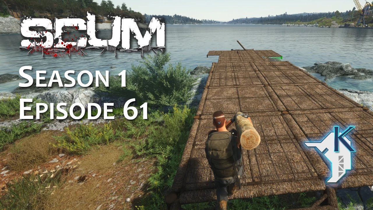 SCUM: Solo - S1:EP61 - Building a base on the ocean (Part 1) - YouTube