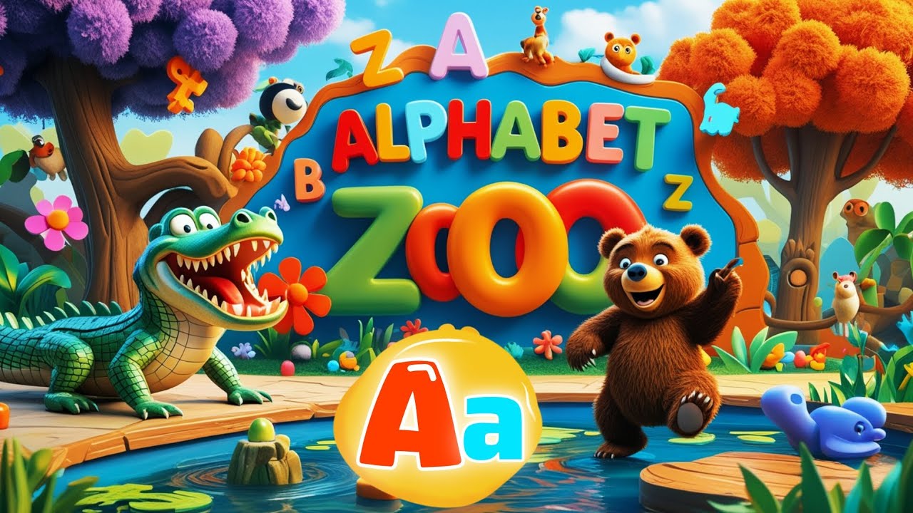 Animals Alphabet Song|ABC song|ABC Nusery Rhymes Song|Learning Videos ...