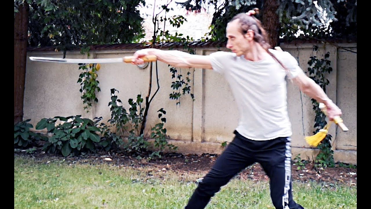 Sword training/exercises September sirasaya - YouTube