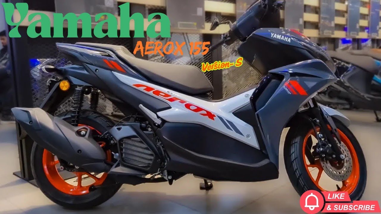 2025 Yamaha Aerox 155 Version S New Model | New Colours, Engine ...