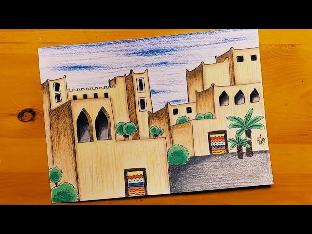 رسم تراثي سهل