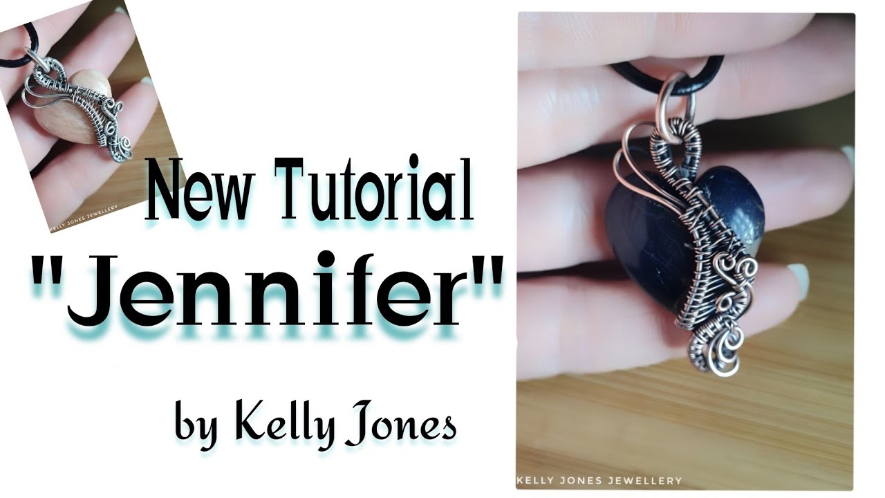 Wire Wrap Heart Pendant Tutorial - YouTube