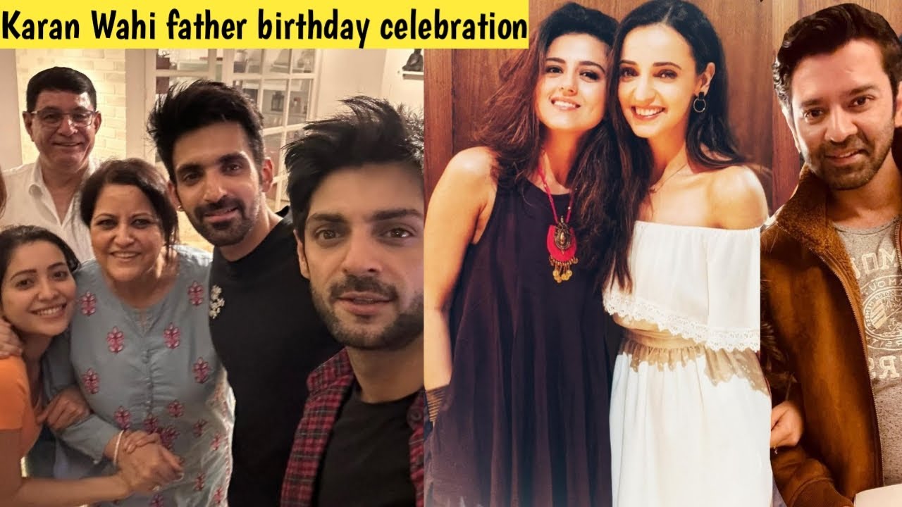 Sanaya Irani ridhi dogra mohit sehgal came karan wahi father 65th ...