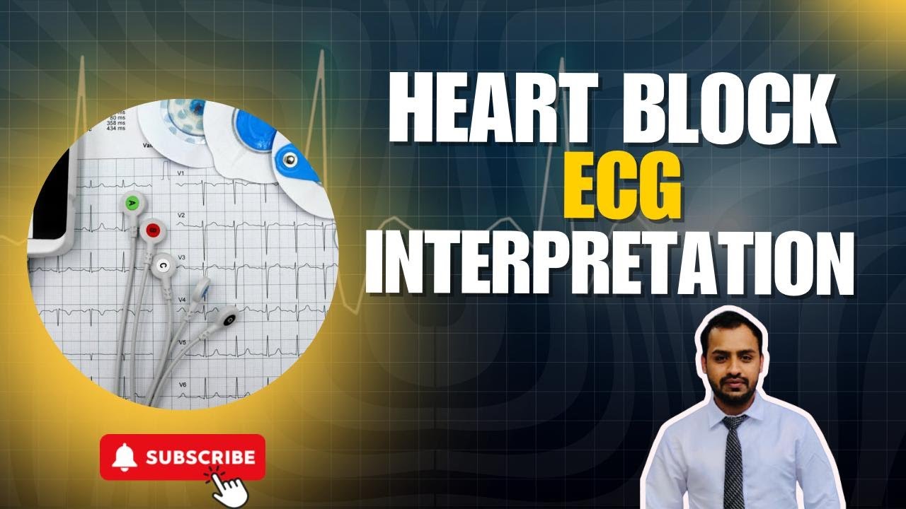 ECG/EKG Interpretation Made Easy| Heart Blocks| Dr S.M Huzaifa - YouTube