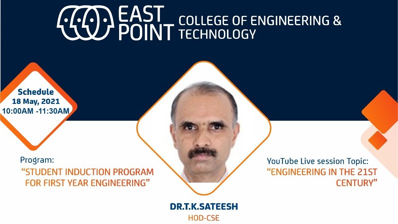 “Student Induction Program” for First Year Engineering organized by ...