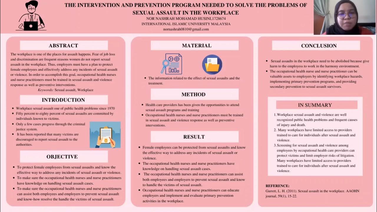 Poster Presentation Forensic Psychology - YouTube