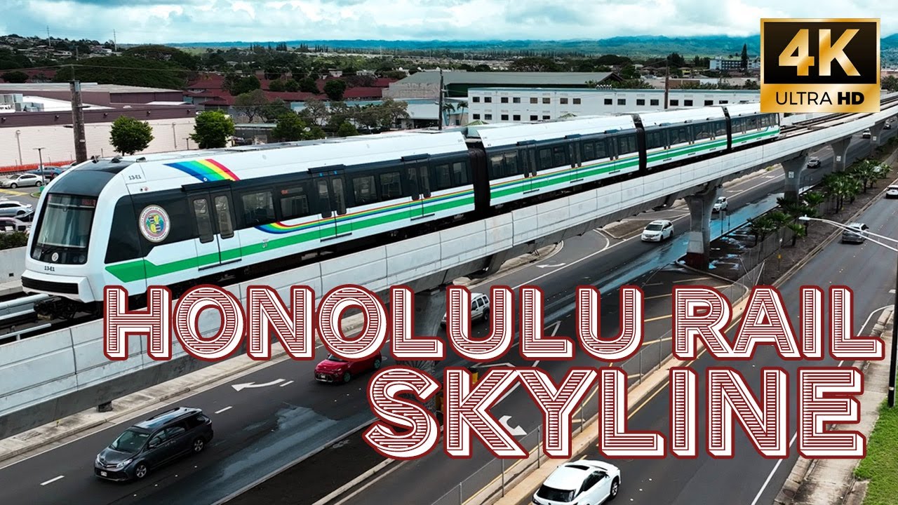 Skyline : Honolulu Rail Full Roundtrip Ride Aloha Stadium to Kapolei in ...