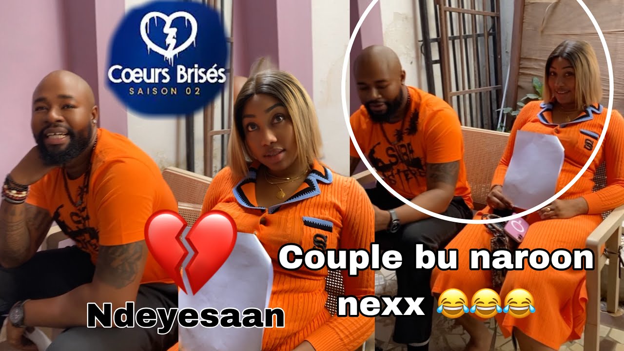 Tournage Coeurs brisé saison 2 - mademba et nastou couple 😂😂 - YouTube