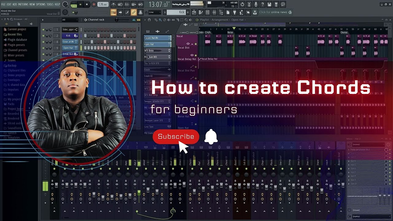 How to Create Chords in FL Studio (Beginner Friendly Tutorial) - YouTube