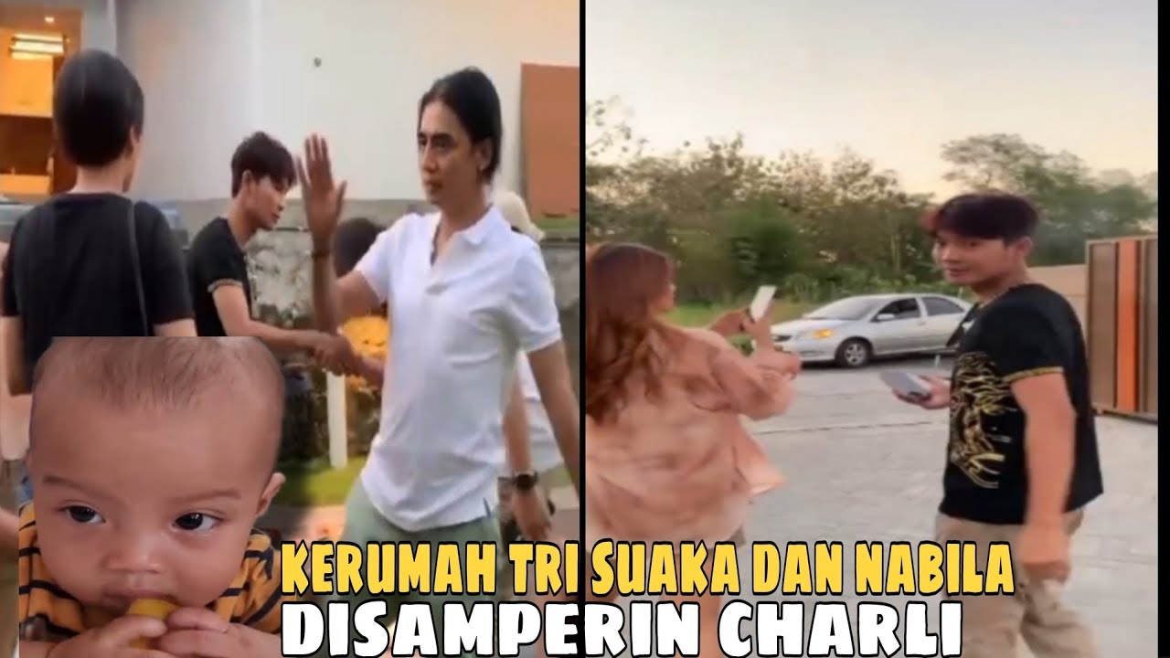 LUCU BABY GARUDA DISAMPERIN CHARLI DIRUMAH TRI SUAKA DAN NABILA‼️ - YouTube