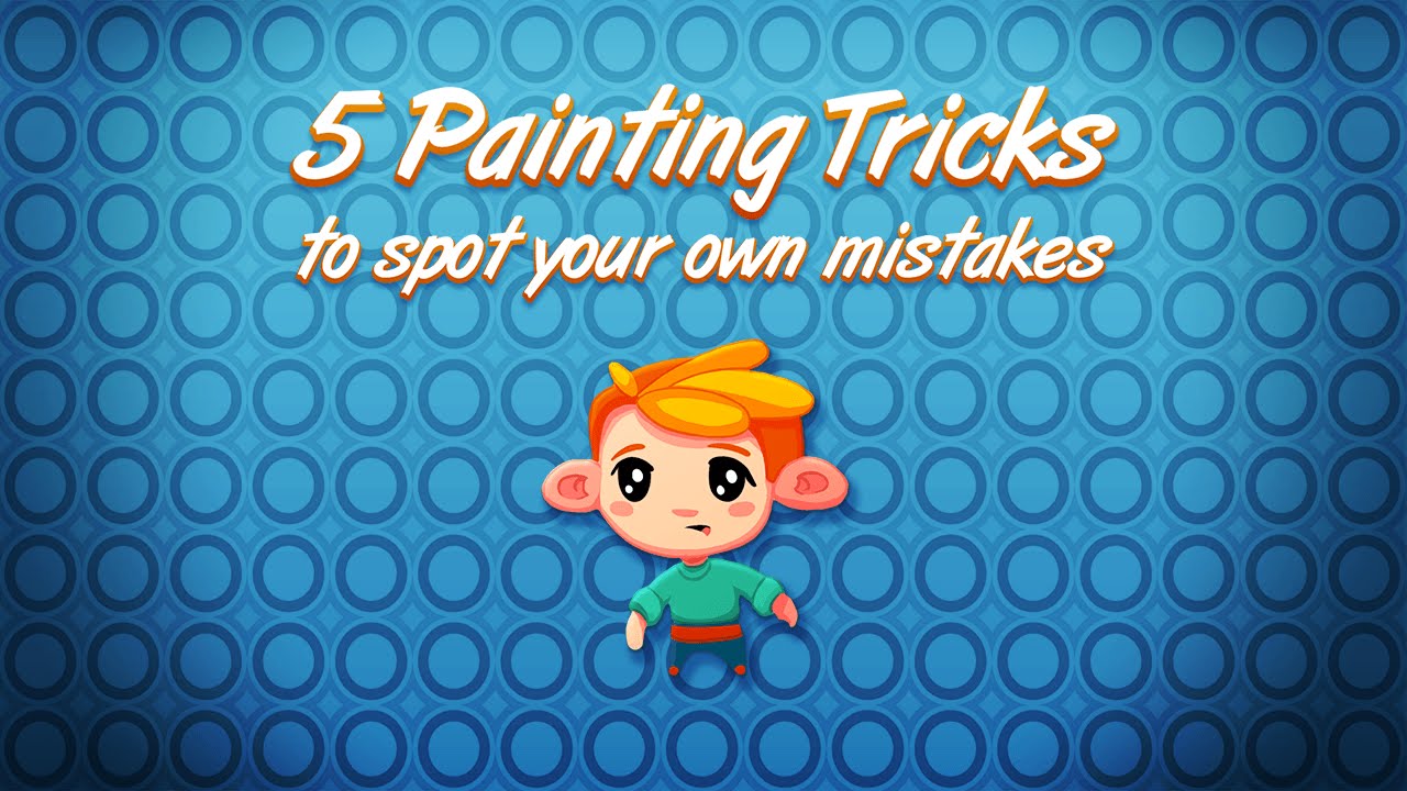 5 tricks to spot painting mistakes on your own - YouTube