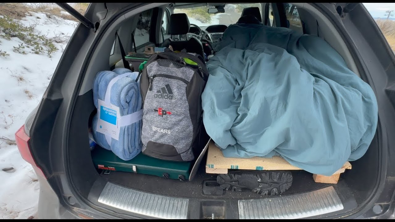 I Built an Entire Car Camping Setup for Under 100$ to Live in! - YouTube